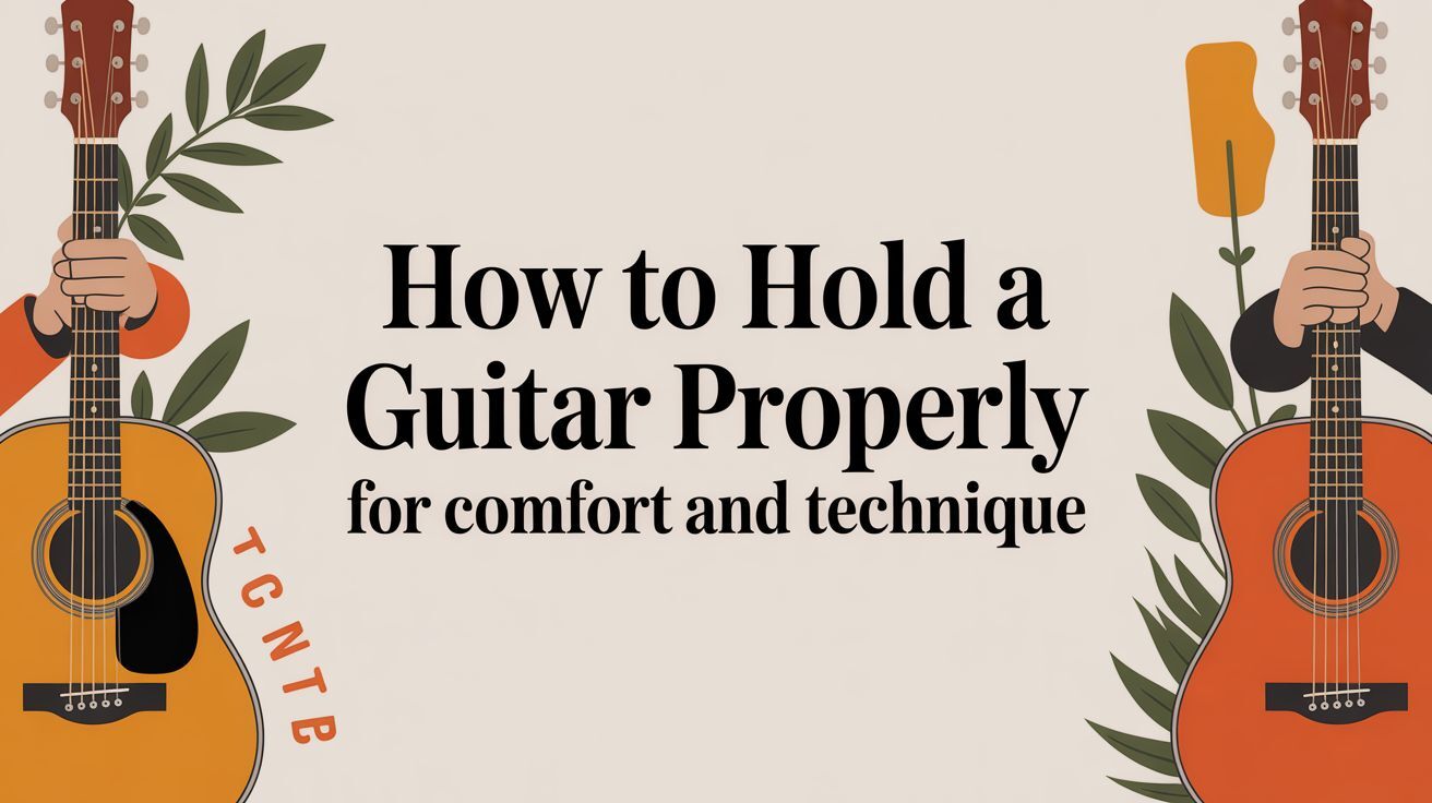 How to Hold a Guitar Properly - TrueFire