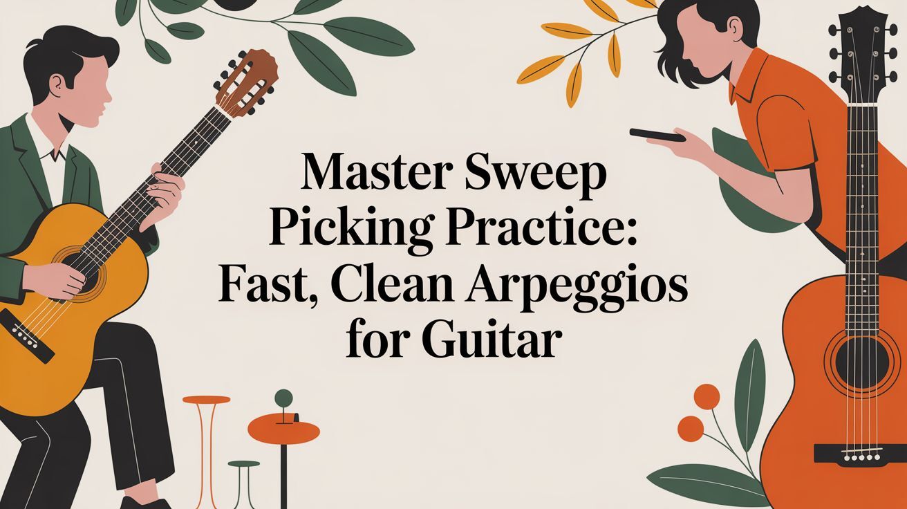 Master Sweep Picking Practice: Fast, Clean Arpeggios for Guitar - TrueFire
